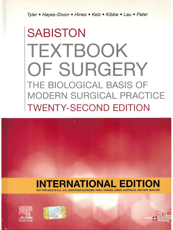 Sabiston Textbook of Surgery: The Biological Basis of Modern Surgical Practice – International Edition