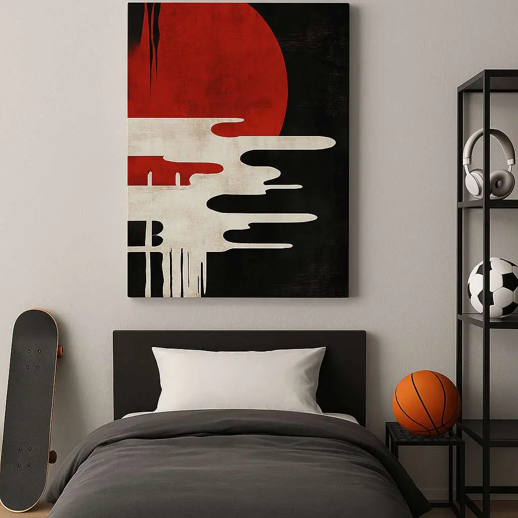 Wallity Dekorativna slika na platnu, 50x70cm, Šarena