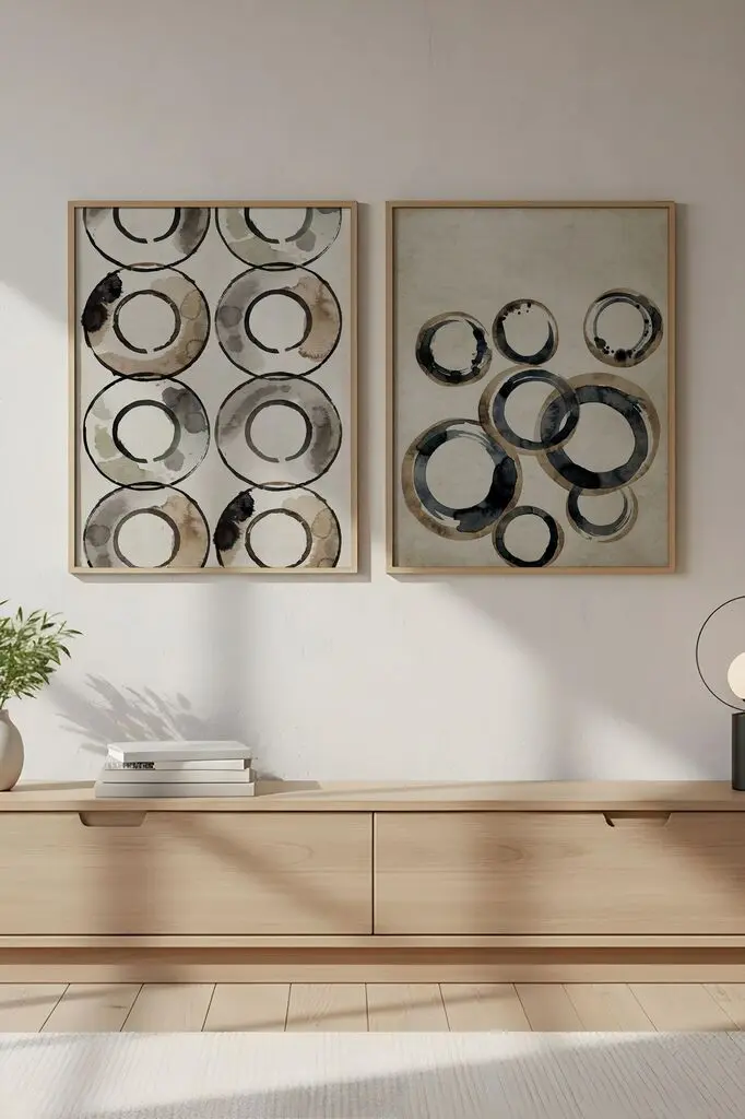 Wallity Slika Huhu713, 20 x 30cm, 2 dela