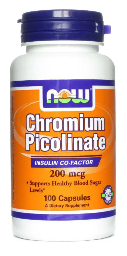 NOW Chromium picolinat 200mcg, 100 kapsula