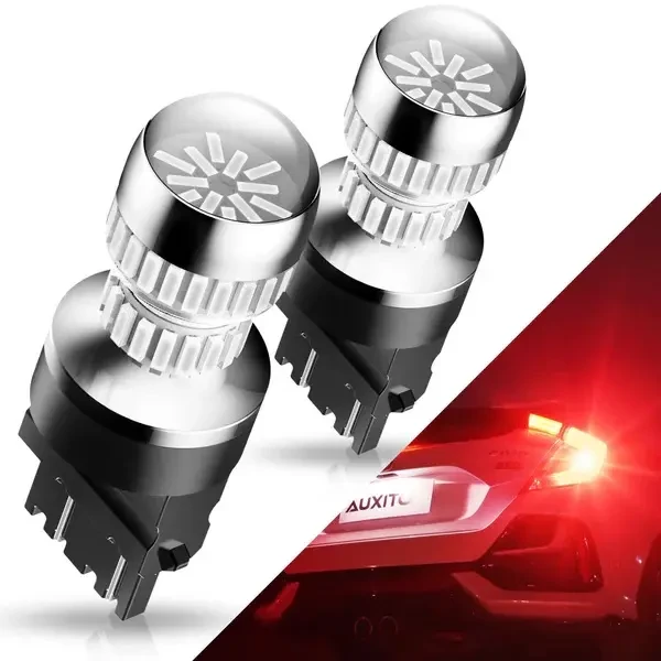 AUXITO 7443 7440 LED crvene sijalice 1300lm CANBUS W21W 3157-54H-DD-R2