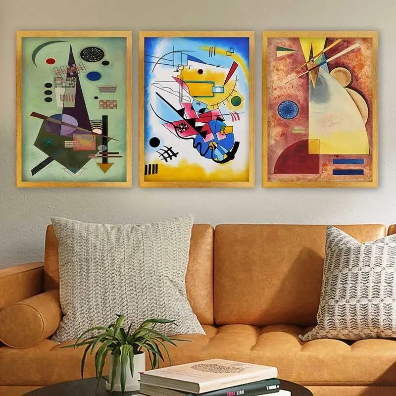 Wallity Set uramljenih slika 3AC_UN14832, 3 Dela