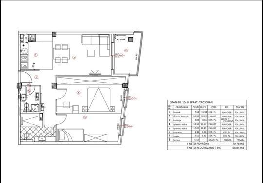 Vračar 3,0 nov 68,84kv