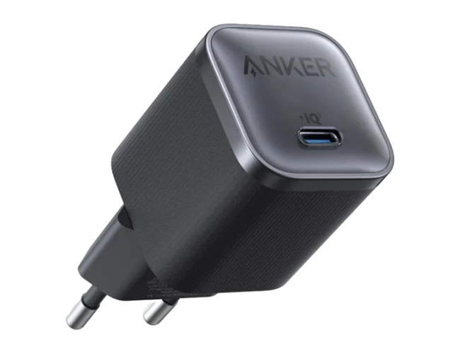 Anker Nano 45W punjač za mobilni telefon USB-C port crni