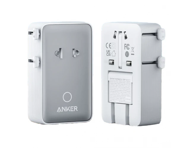 Anker Nano 20W punjač za mobilni telefon 5-portova 2x USB-A 2x USB-C utičnica EU na US UK AU i EU beli