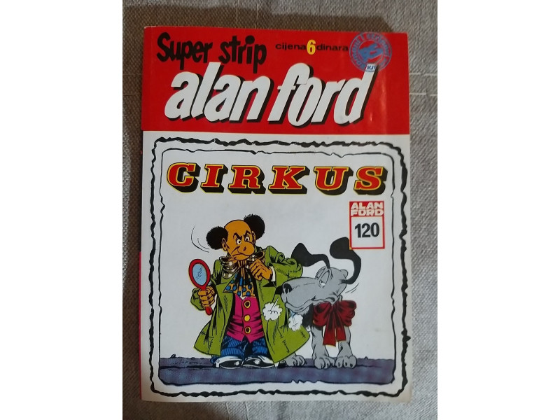 Alan Ford 120 "Cirkus" MINT