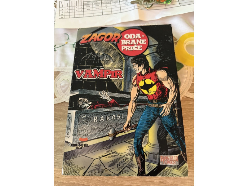Zagor Odabrane price 17 Vampir
