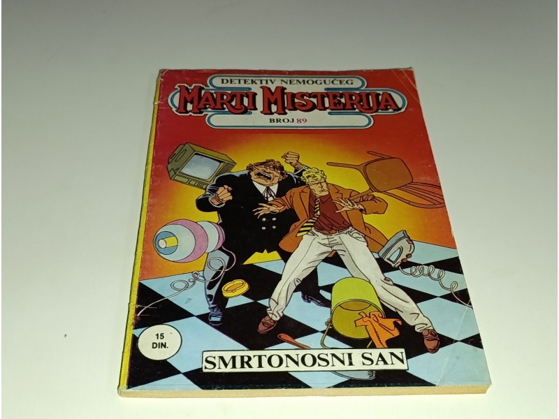 MARTI MISTERIJA LUNOV MAGNUS STRIP-89 LEP STRIP
