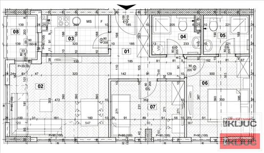 Kod Limana 4, 63m2, Trosoban sa pdv, Izgradnja