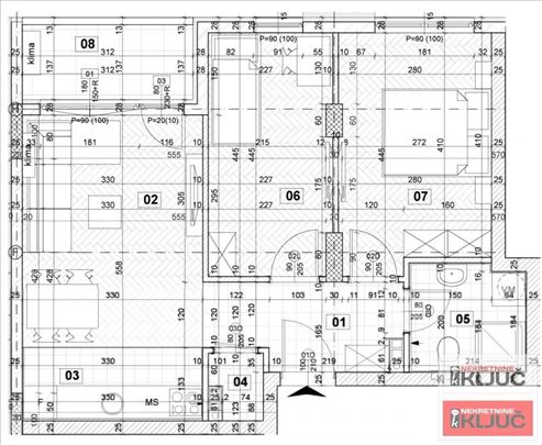 Kod Limana 4, 55m2, Dvoiposoban sa pdv, Izgradnja