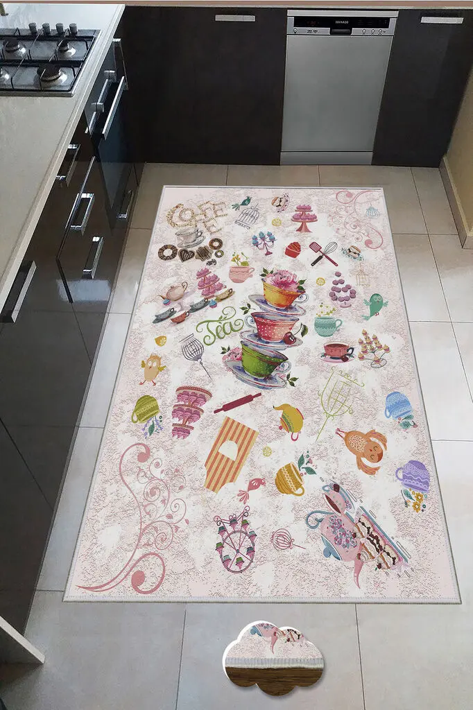 Conceptum Hypnose Tepih Wookece243, 100x300 cm, Šareni