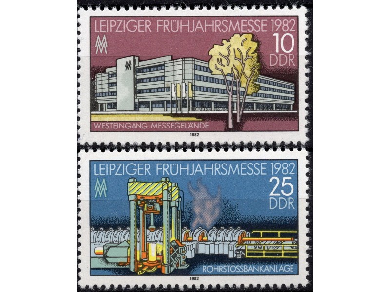 Nemačka DDR 1982. Komplet serija