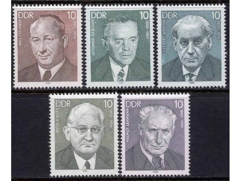 Nemačka DDR 1981. Komplet serija