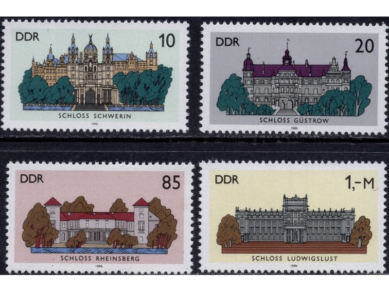 Nemačka DDR 1986. Komplet serija