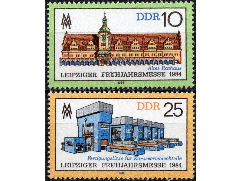 Nemačka DDR 1984. Komplet serija