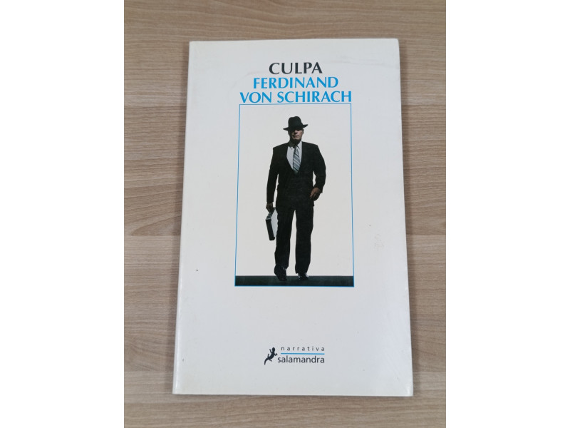 Culpa – Ferdinand von Schirach