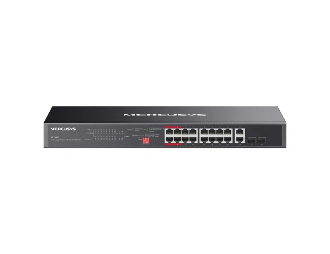 Mercusys MS120GP 20-Port Gigabit Rackmount Switch with 16-Port PoE+