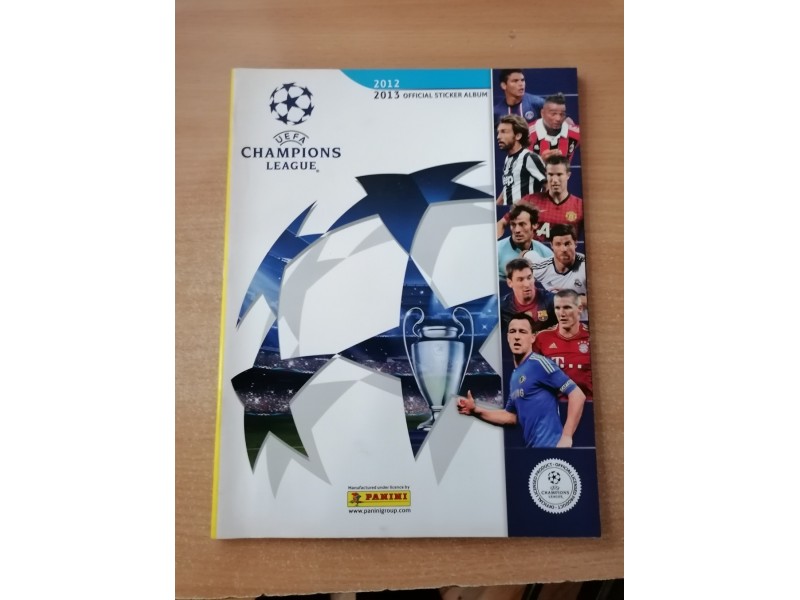 ALBUM LIGA ŠAMPIONA - 2012-2013 Prazan album