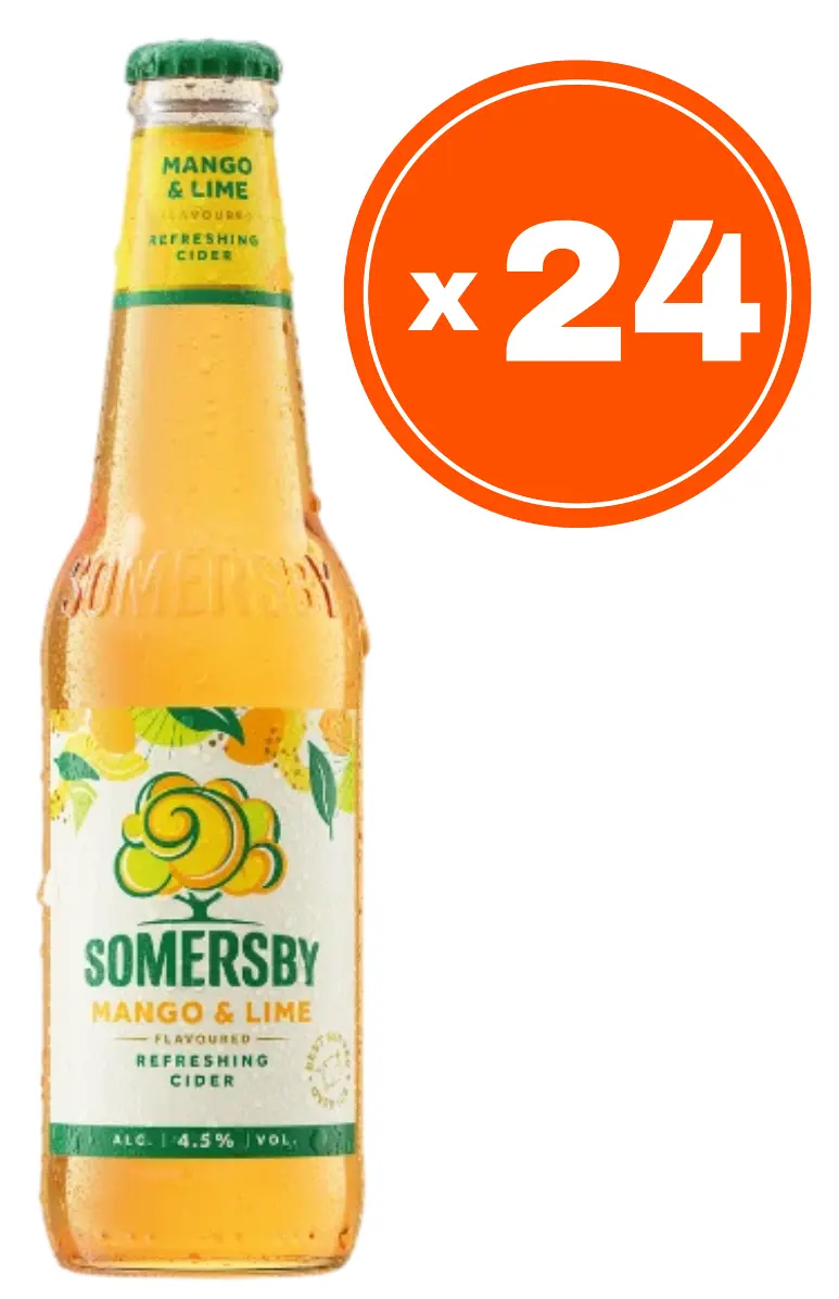 Somersby Cider Mango i Limeta, 0.33l, 24 komada