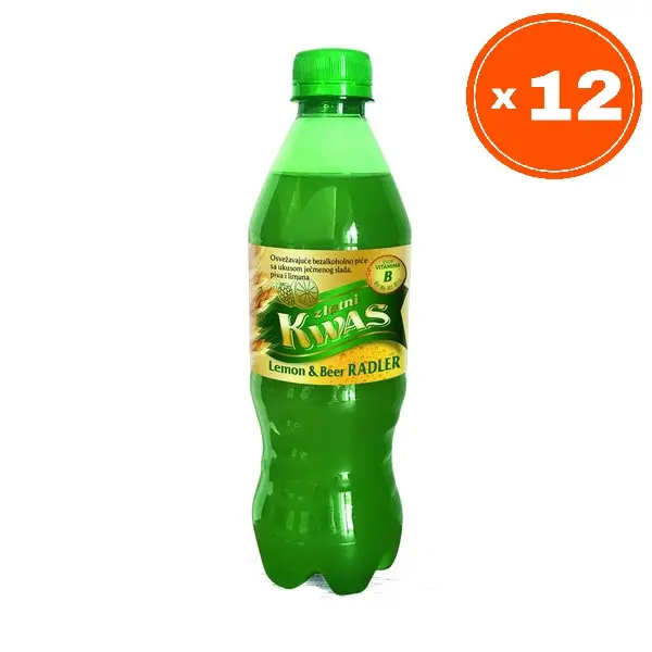 Radler Zlatni kvas Limun & Radler, 12 komada, 0.5 L
