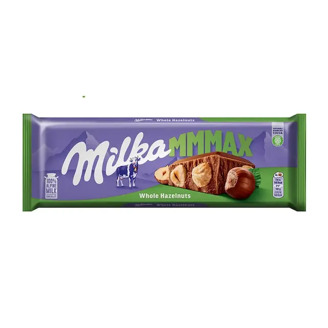 Milka Čokolada sa celim lešnicima, 250 g