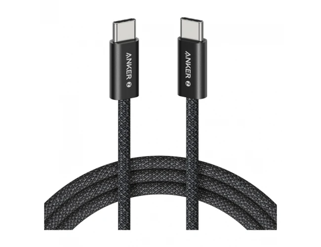 Anker Zolo pleteni kabl za punjenj USB-C M/M 240W crni 1m