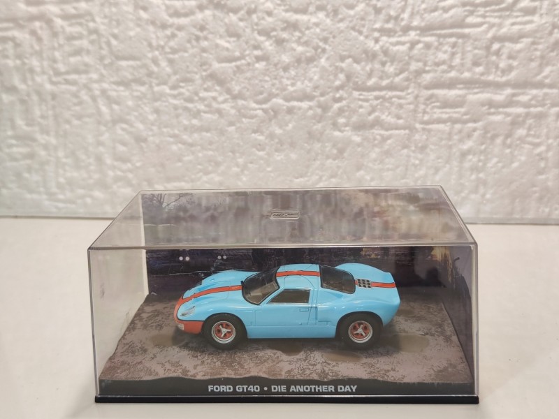 Ixo Altaya James Bond 007 Ford GT40 1:43