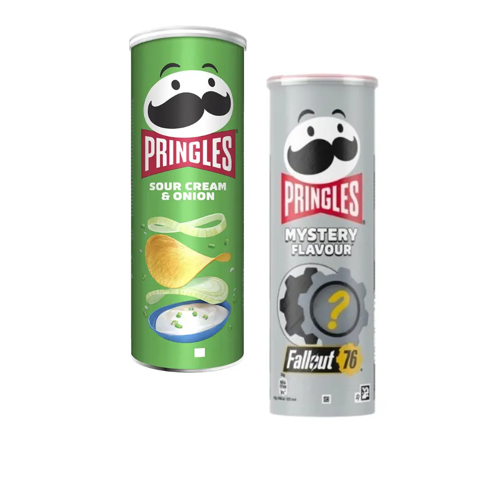 Pringles Čips Pavlaka i luk, 165g+Pringles Čips, Misteroizni, 165g