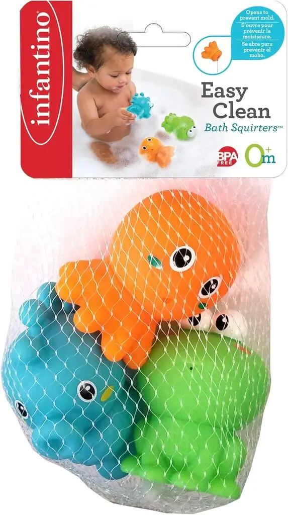 Infantino Set igračaka za kupanje za bebe, 3 komada