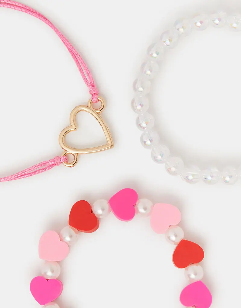 Monsoon Children Set narukvica za devojčice HEART BRACELET PACK