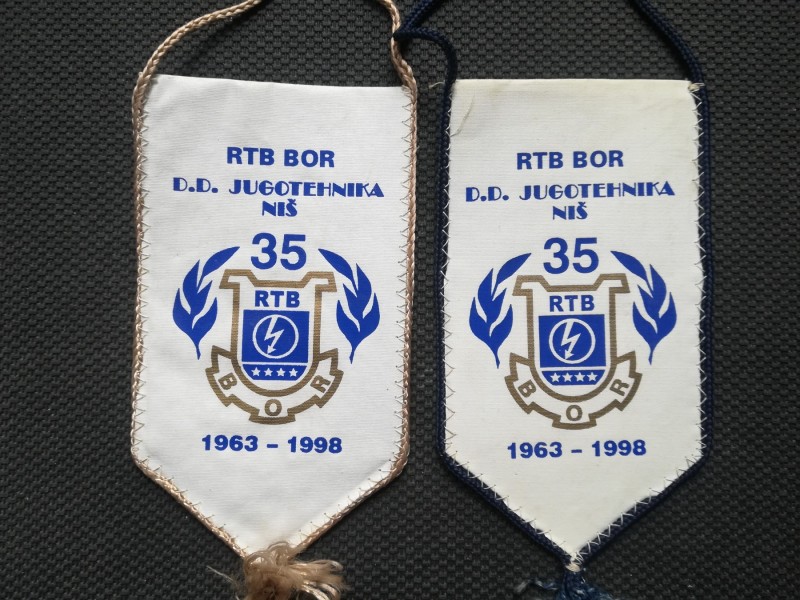 EXYU zastavice RTB Bor