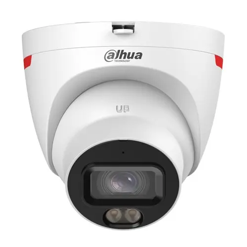 Dahua Mrežna kamera sa fiksnim fokusom IPC-HDW2449T-S-LED-0280B-PRO, 4MP, Smart, Dual Light, Bela