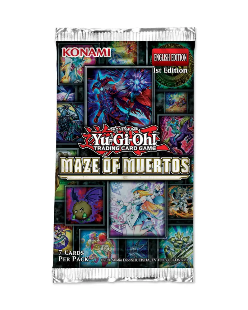 Konami društvena igra - Yu-Gi-Oh! - igra sa kartama za razmenu - Maze Of Muertos Booster