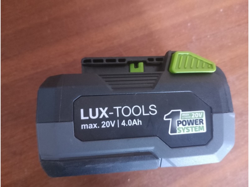 LUX TOOLS-20V 4Ah-litium
