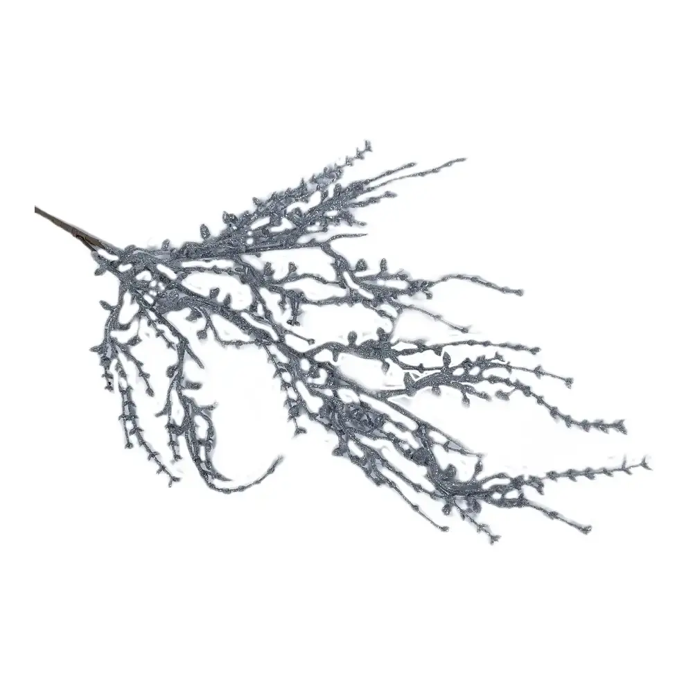Festa Novogodišnja dekoracija Grana Twig, 68 cm, Srebrna
