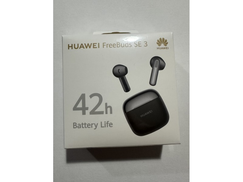 Huawei freebuds SE 3 crne