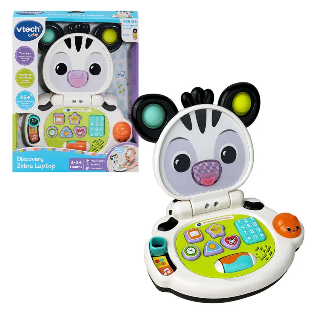 Vtech Interaktivna igračka Laptop Zebra