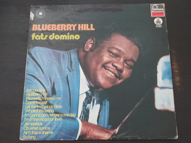 FATS DOMINO - Blueberry hill (LP, 5-/4)