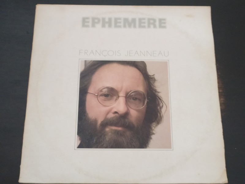 FRANCOIS JEANNEAU - Ephemere (LP, FRANCE, 4/4)