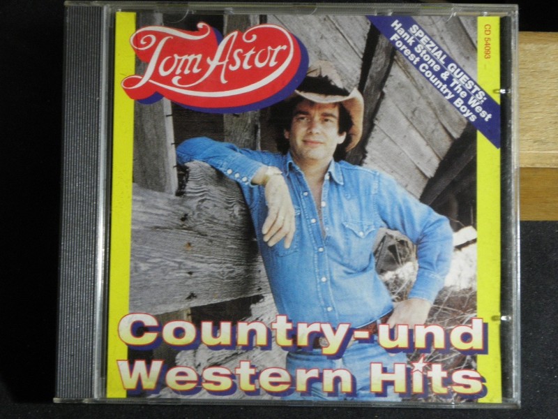 TOM ASTOR - COUNTRY UND WESTERN HITS (13.komp.1994)