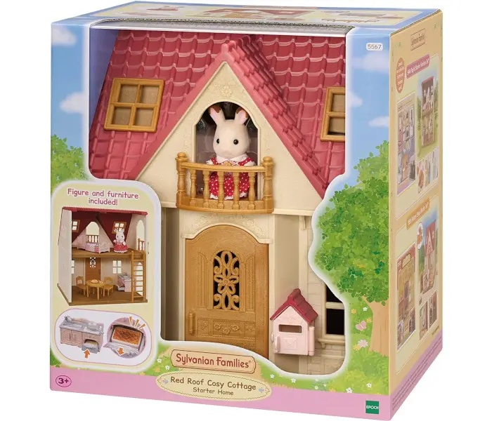 SYLVANIAN FAMILIES Set Red Roof Cosy Cottage