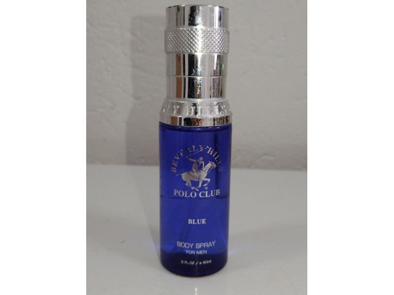 Beverly hills polo club Blue body sprej for men 90ml