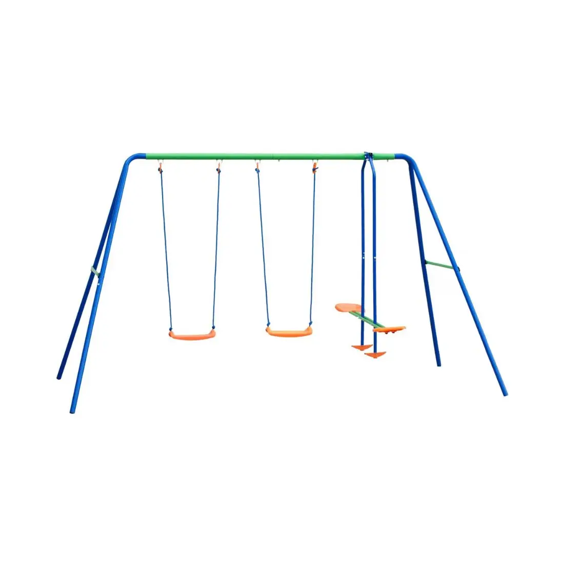 Denis Dečija ljuljaška sa 2 sedišta i klackalicom, Plava