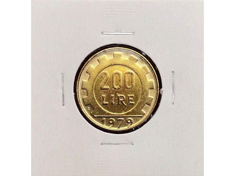 2953 - 200 Lire 1979. Italija
