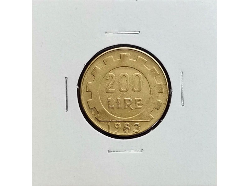 2957 - 200 Lire 1983. Italija