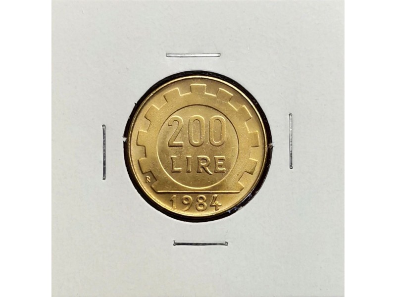 2958 - 200 Lire 1984. Italija
