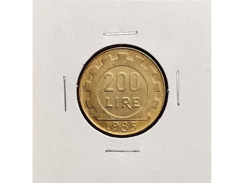 2959 - 200 Lire 1985. Italija