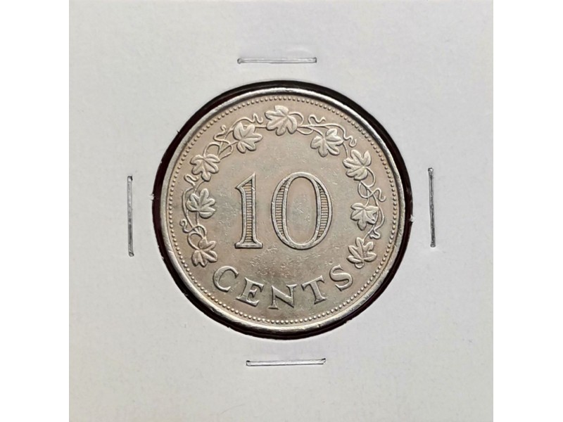 2991 - 10 Cents 1972. Malta