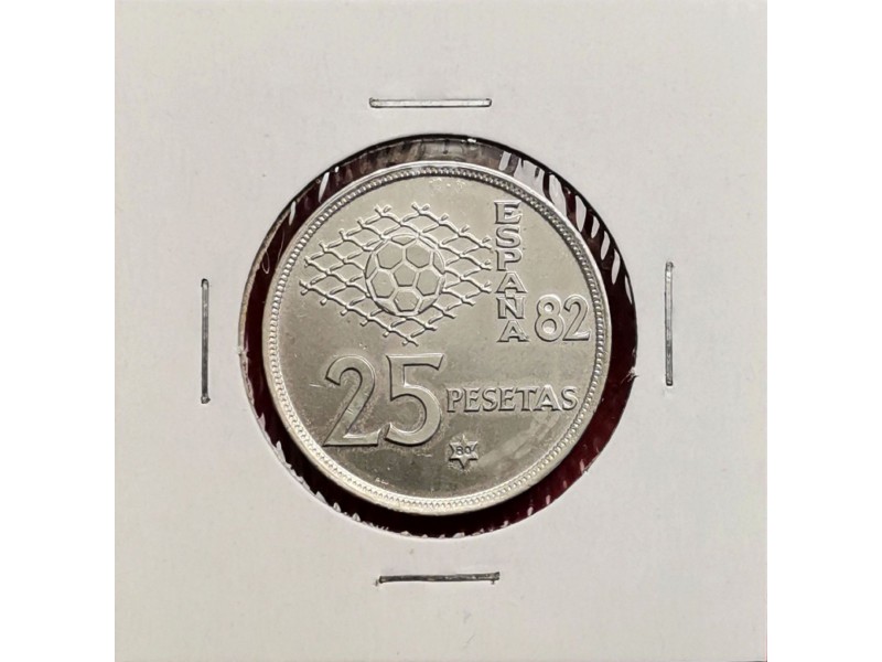 3030 - 25 Pesetas 1980.(80) Španija