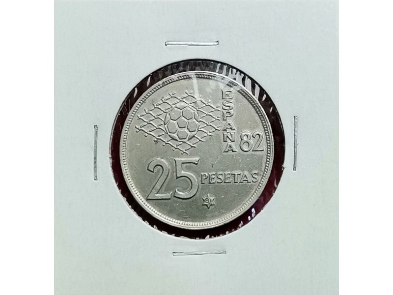 3031 - 25 Pesetas 1980.(81) Španija